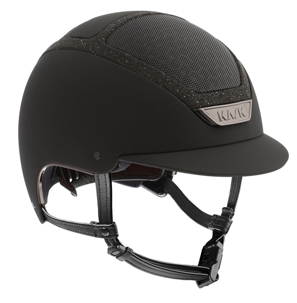 KASK Dogma Chrome Light Ton in Ton Swarovski Reithelm inkl. Liner ...