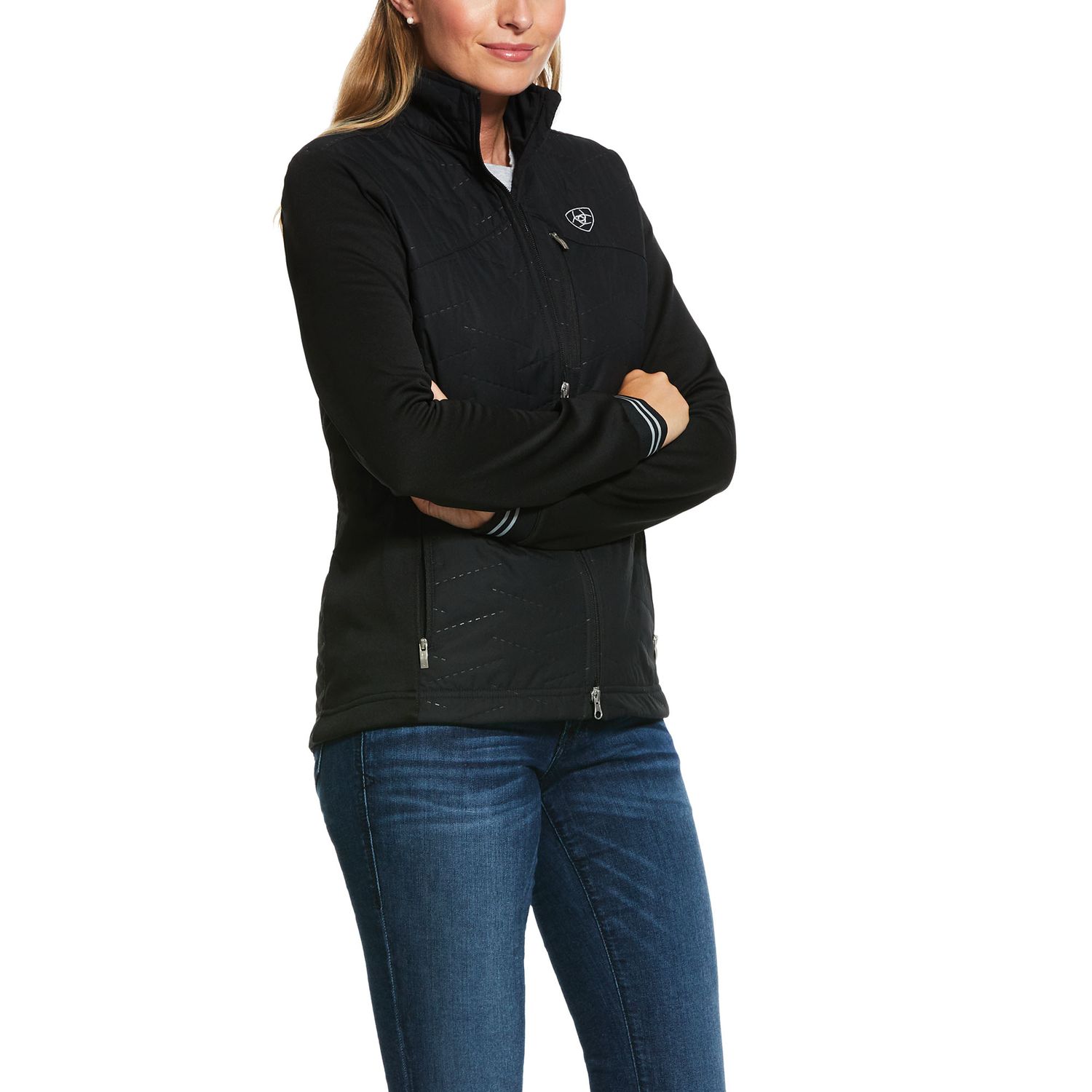 Ariat Hybrid Insulated Jacke Waterresistant Damen - black, S | Horse Shop